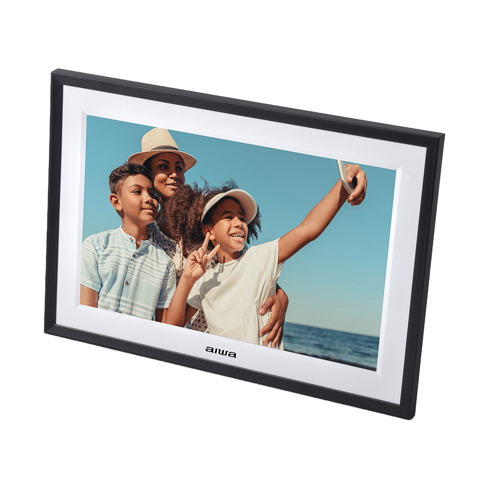 AIWA 10" Smart Photo Frame | Touchscreen Display, WiFi, Frameo App, Fa ...
