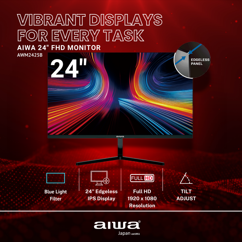 AIWA 24" FHD Monitor – Aiwa.com.au